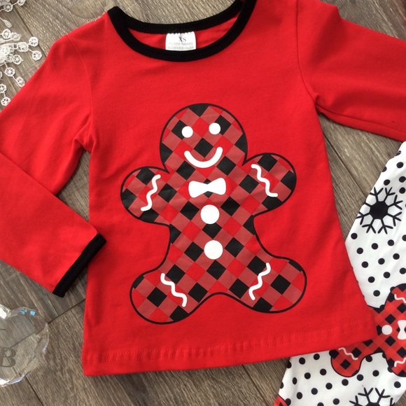 Matching Sets | Boutique Baby Girls Gingerbread Man 3pc Outfit | Poshmark